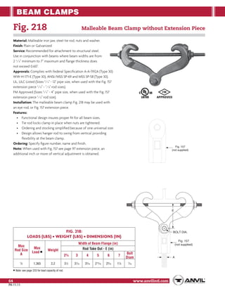 Anvil pipe hanger catalog | PDF