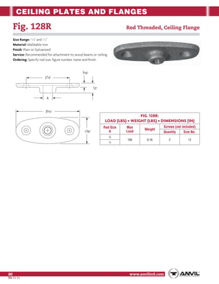 Anvil pipe hanger catalog | PDF