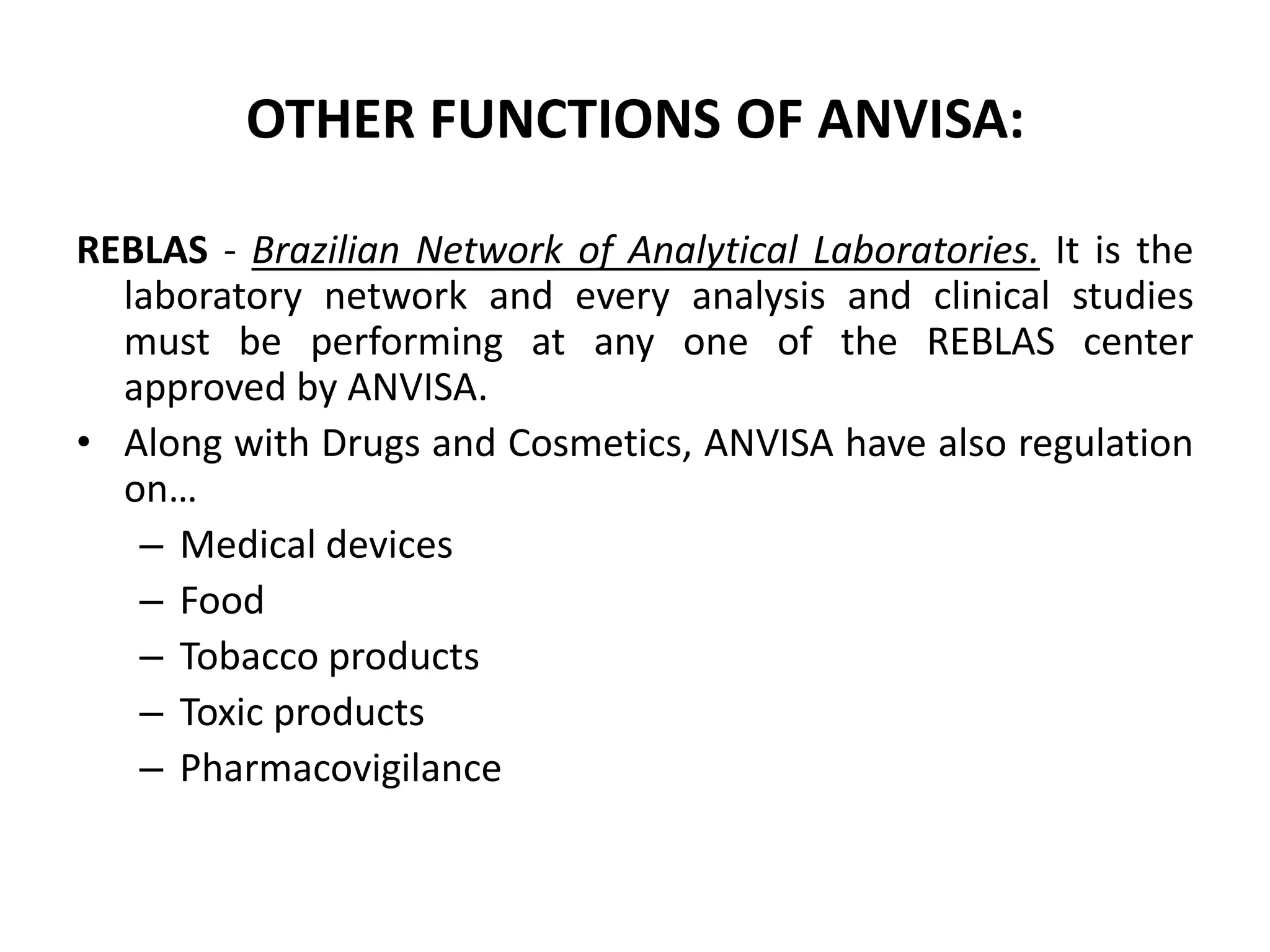 Anvisa gudelines | PPTX
