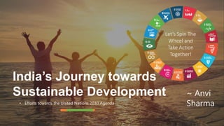 India's Journey Towards Sustainable Development | PPTX