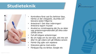 Användning & studieteknik.ppt