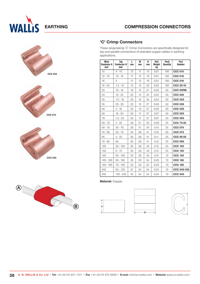 AN Wallis Earthing & Lightning Protection Catalogue | PDF ...
