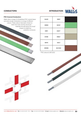 AN Wallis Earthing & Lightning Protection Catalogue | PDF