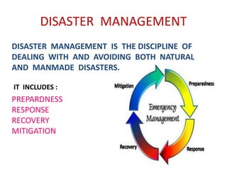 DISASTER management | PPTX