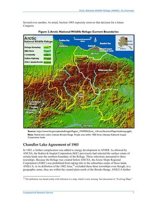 Arctic National Wildlife Refuge (ANWR)- Overview | PDF