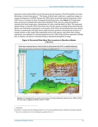 Arctic National Wildlife Refuge (ANWR)- Overview | PDF