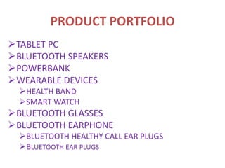 Anwyn Product Portfolio August 2015 | PDF