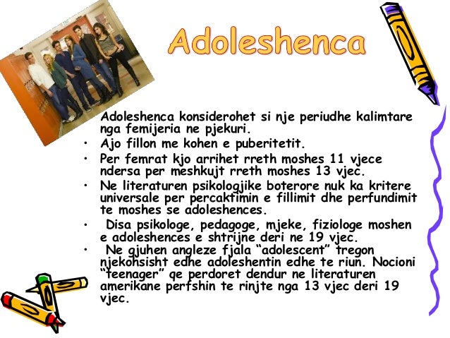 Problemet e adoleshenteve