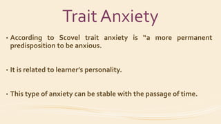 Anxiety | PPTX