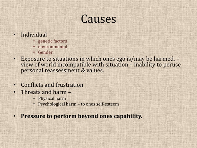 Anxiety & stress - managment & general concept | PPT