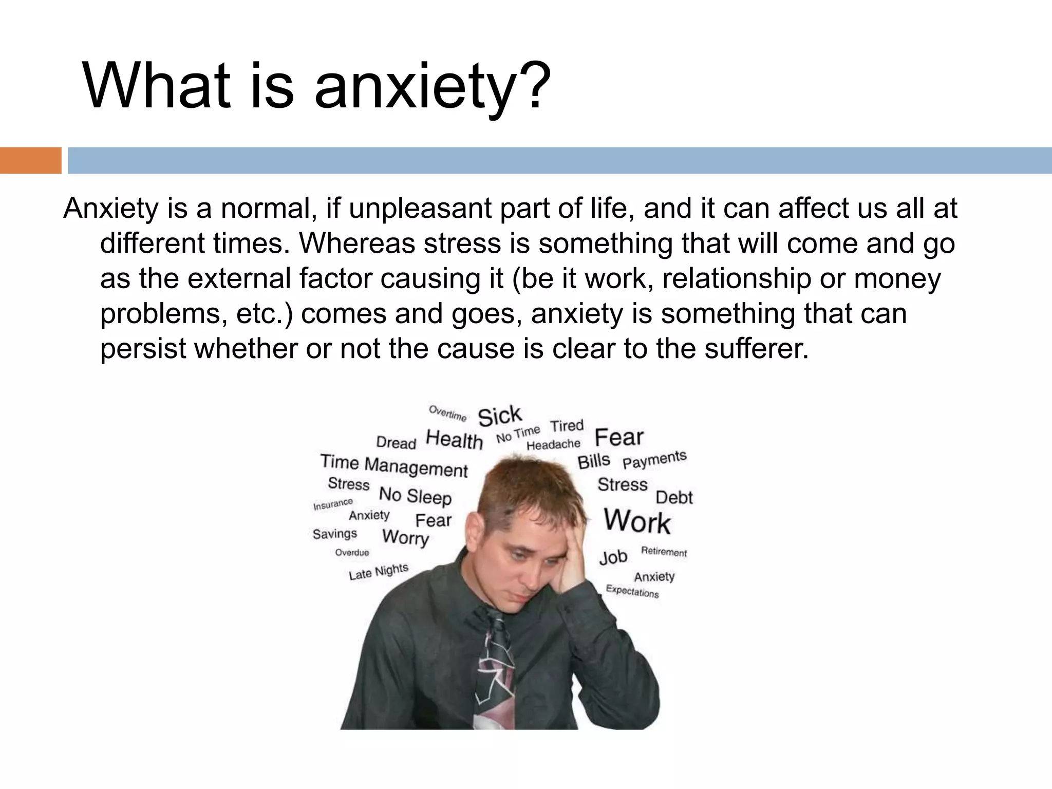 Anxiety | PPTX