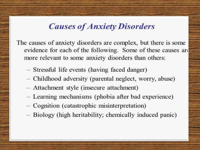 Anxiety Ppt 