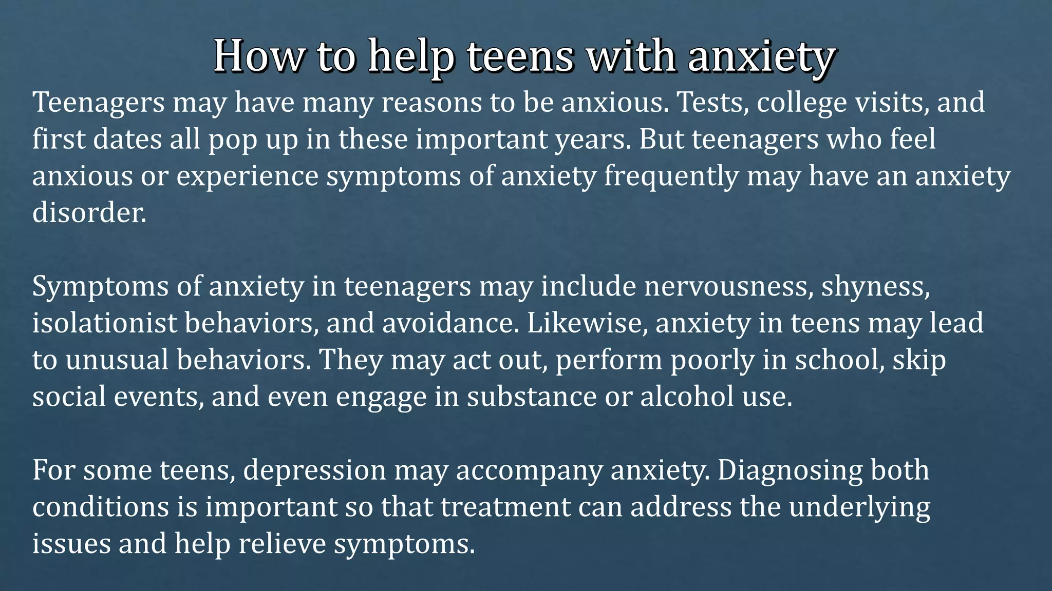 Anxiety | PPTX