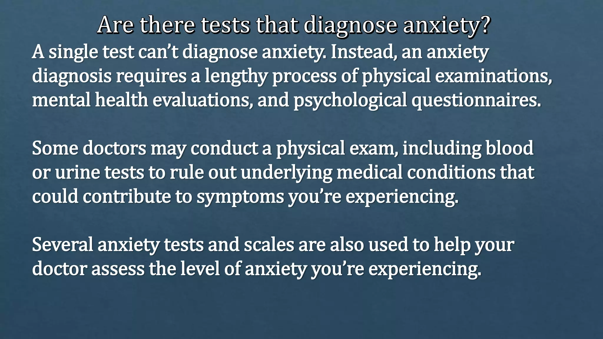 Anxiety | PPTX