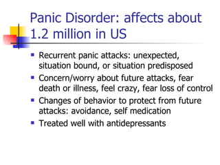 Anxiety Disorder | PPT