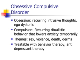 Anxiety Disorder | PPT