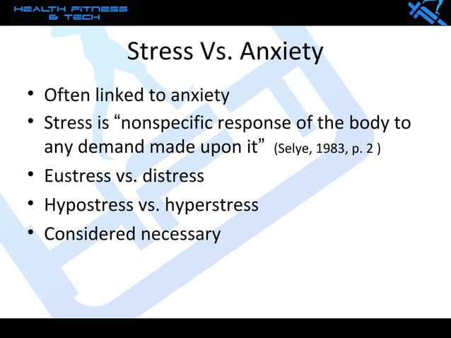 Arousal and Anxiety in Sport | PPT