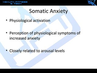 Arousal and Anxiety in Sport | PPT
