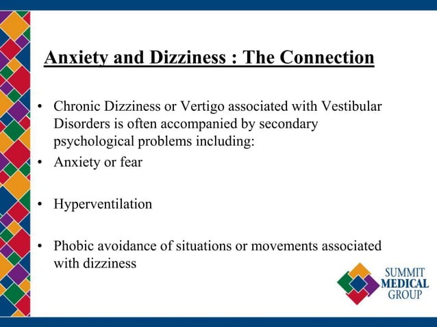 Balance Disorders: Dizziness & Vertigo | PPT
