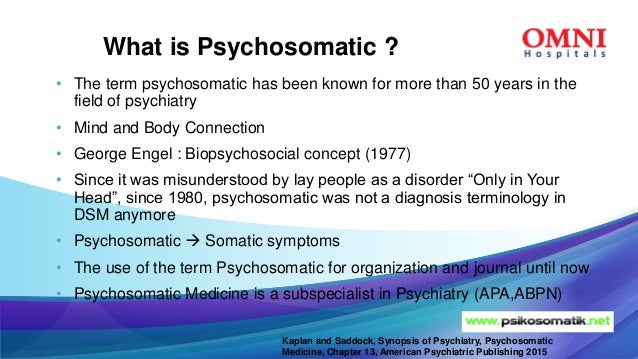 Anxiety and Psychosomatic