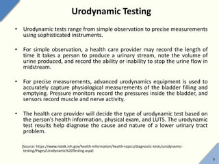 How to reduce patient anxiety before a urodynamics test? | PPTX ...