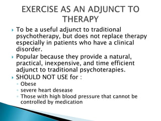 Exercise and Psychological Well-being | PPTX