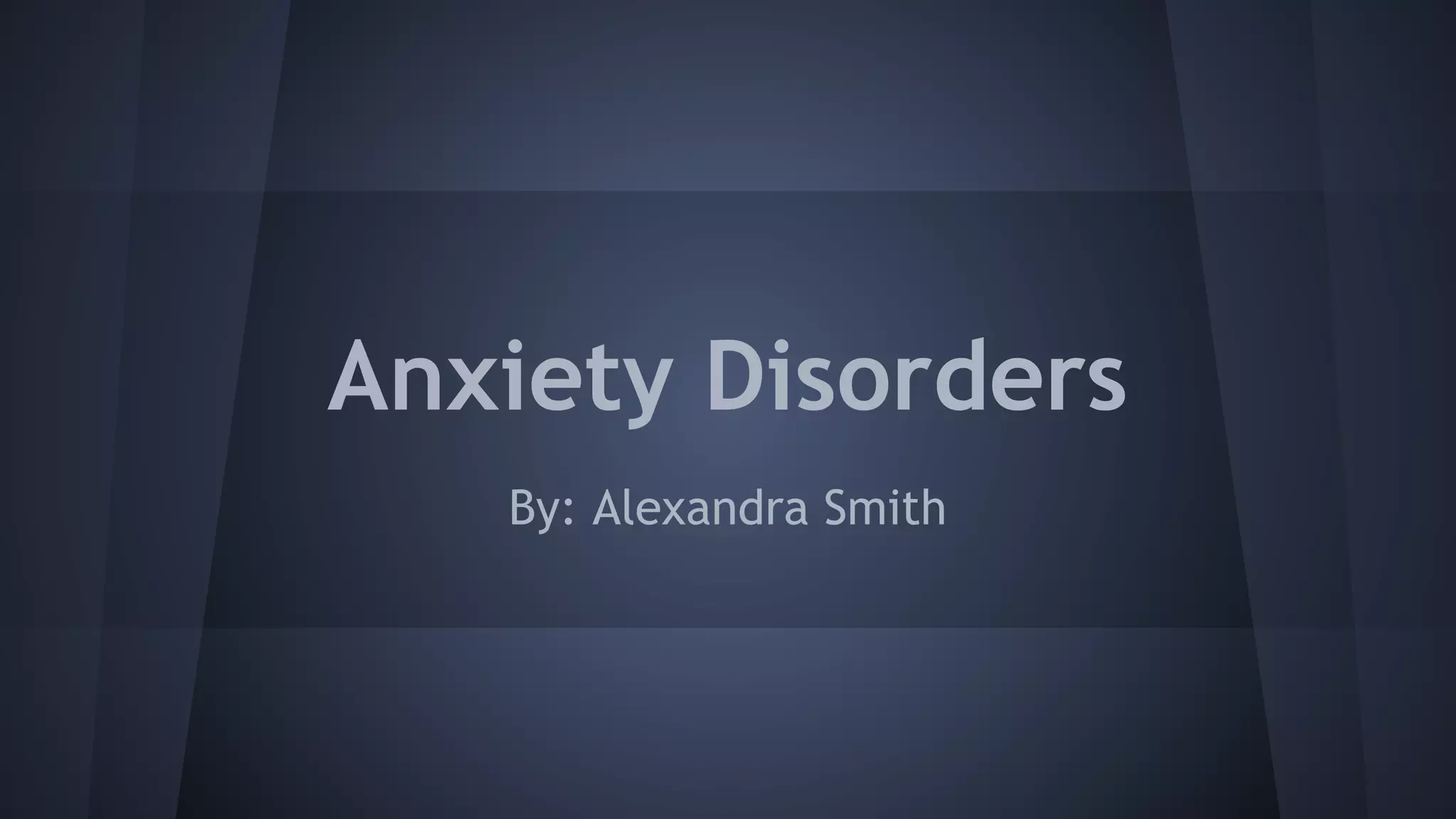 Anxiety disorders | PDF | Brain and Nervous System Disorders | Diseases ...