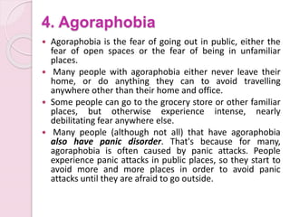 Anxiety disorders | PPTX