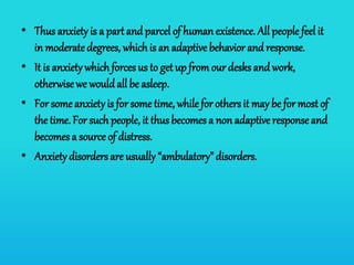 Anxiety disorder (abnormal psychology) | PPT