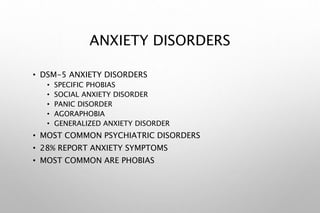 Anxiety Disorder.pptx | Mental Health | Diseases and Conditions
