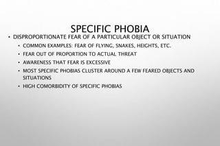Anxiety Disorder.pptx | Mental Health | Diseases and Conditions