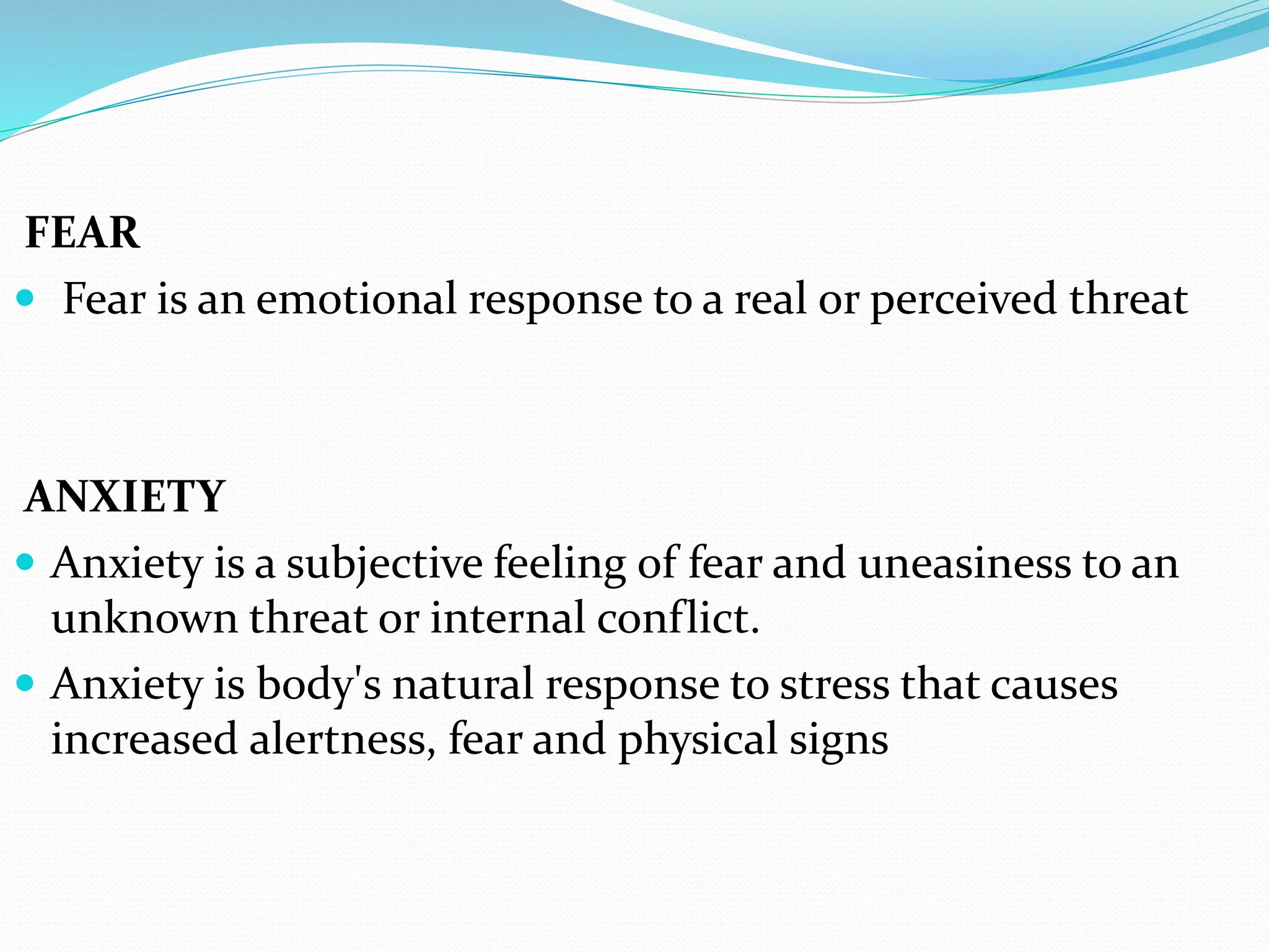 ANXIETY DISORDER IS A FEELING OF FEAR,DREAD,AND UNEASINESS | PPTX