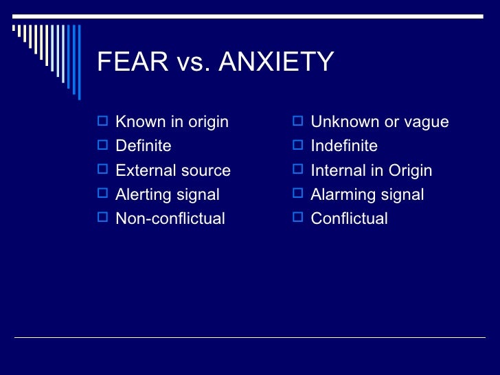 Anxiety disorders-SEC. A