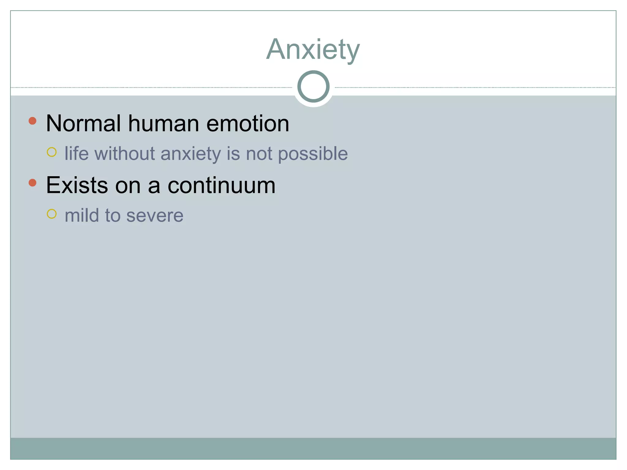 Anxiety disorders | PPT