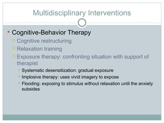 Anxiety disorders | PPT