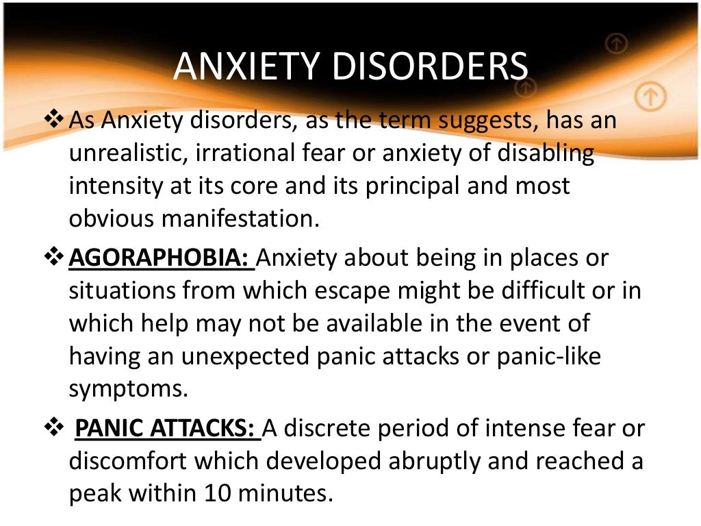 Treating Anxiety Disorders Treating Anxiety Disorders