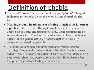 Anxiety disorders | PPT