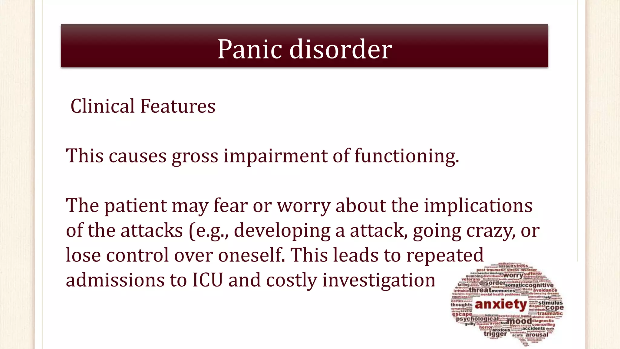 Anxiety disorders -defen | phobias | panic attack |causes | management ...