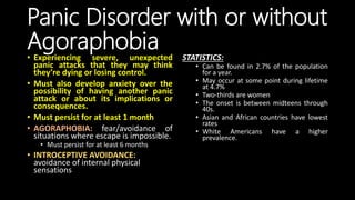 Anxiety disorders | PPTX