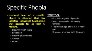 Anxiety disorders | PPT