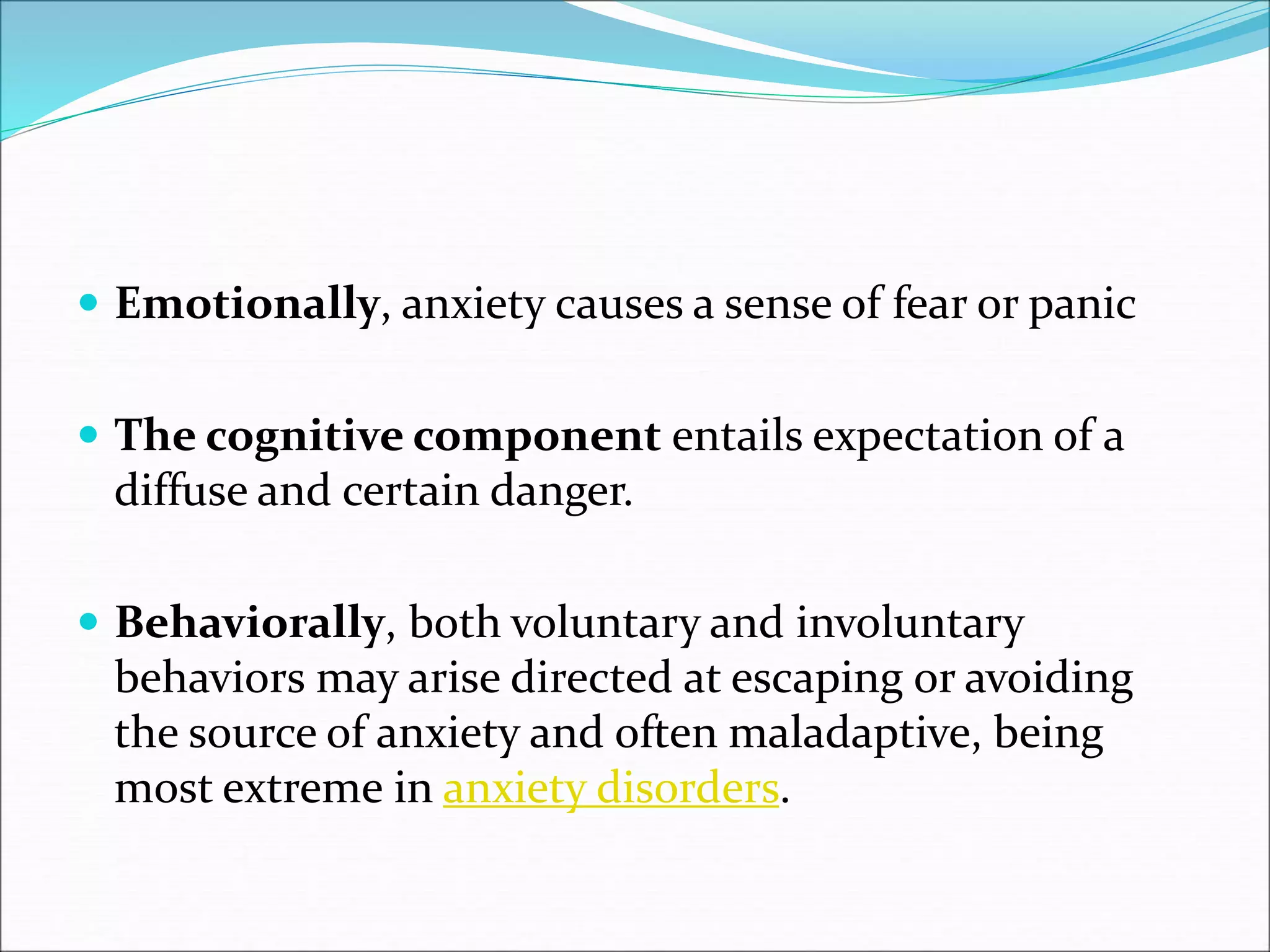 anxiety disorders.ppt