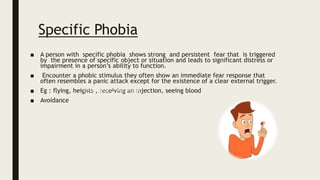 Anxiety disorders | PPT