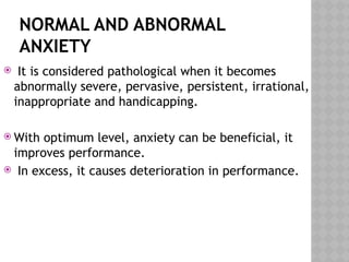 All you need about Anxiety disorder and type of anxiety disorder | PPTX