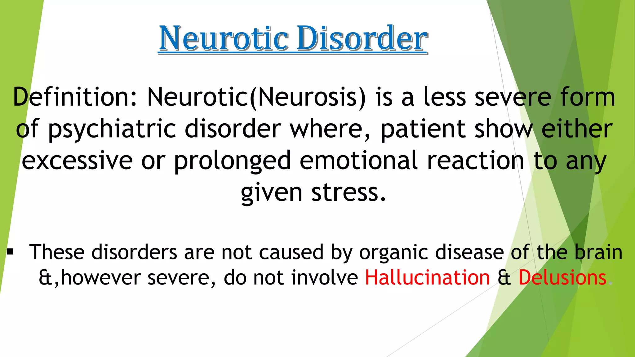 Anxiety disorders | PPTX