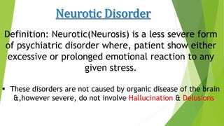 Anxiety disorders | PPTX