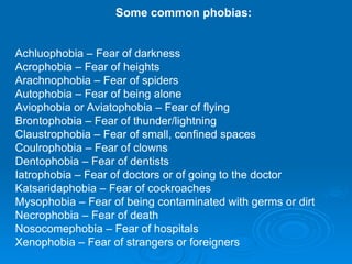 Anxiety Disorders ,OCD & Trauma and stress related disorder | PPT