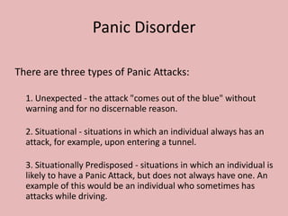 Anxiety disorders 8 nov | PPTX
