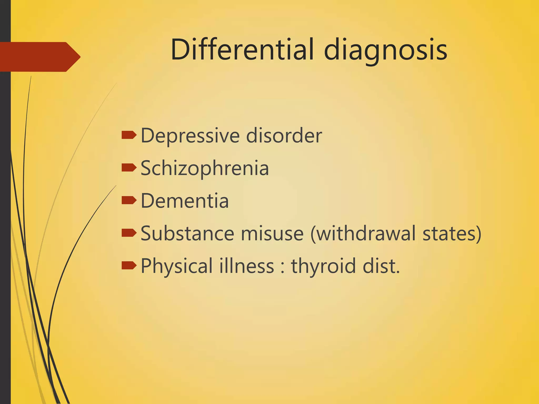 Anxiety Disorders PPT Presentation. | PPT