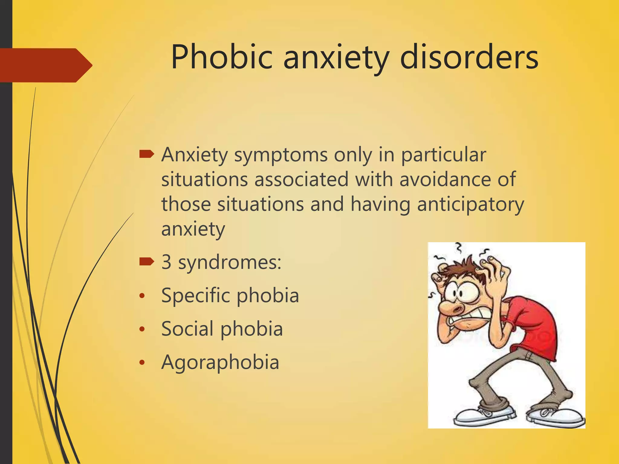 Anxiety Disorders PPT Presentation. | PPT