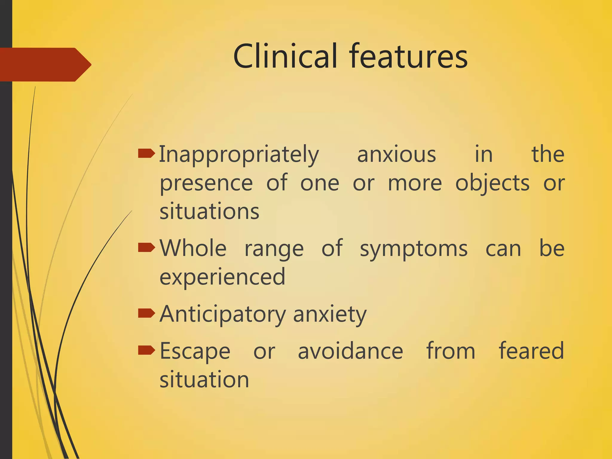 Anxiety Disorders PPT Presentation. | PPT